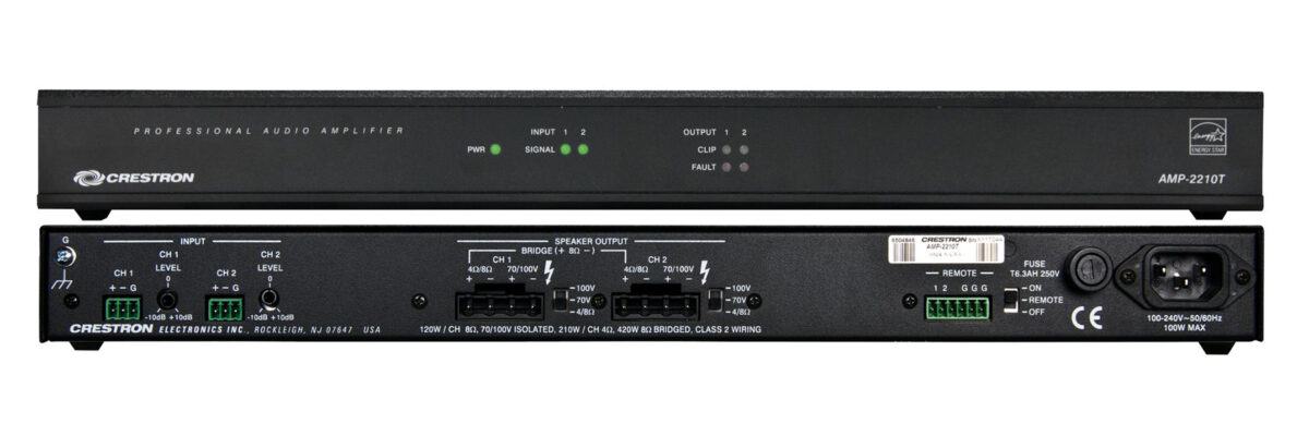 Creston Commercial Amplifiers - VTC UC Group