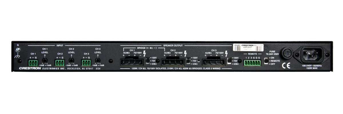 Creston Commercial Amplifiers - VTC UC Group